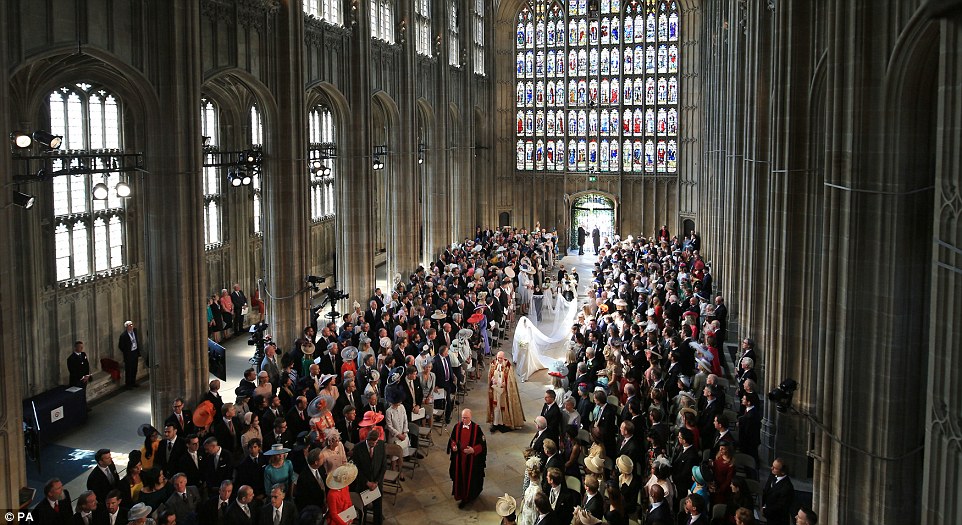 헐리우드 - 해리 왕자 & 메간 마클 결혼식 (서약, 반지)