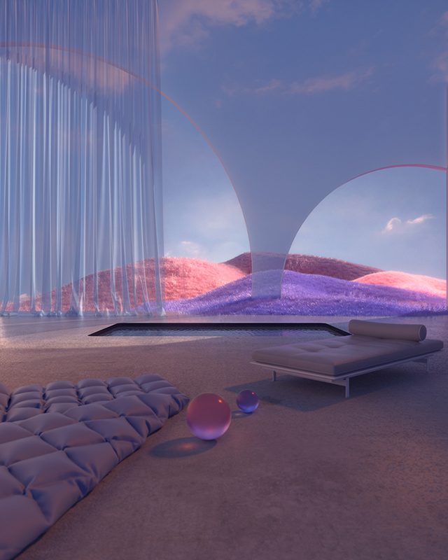 이슈/유머 - 캐나다의 3d 모션 디자이너 smeccea의 몽환적인 작품들