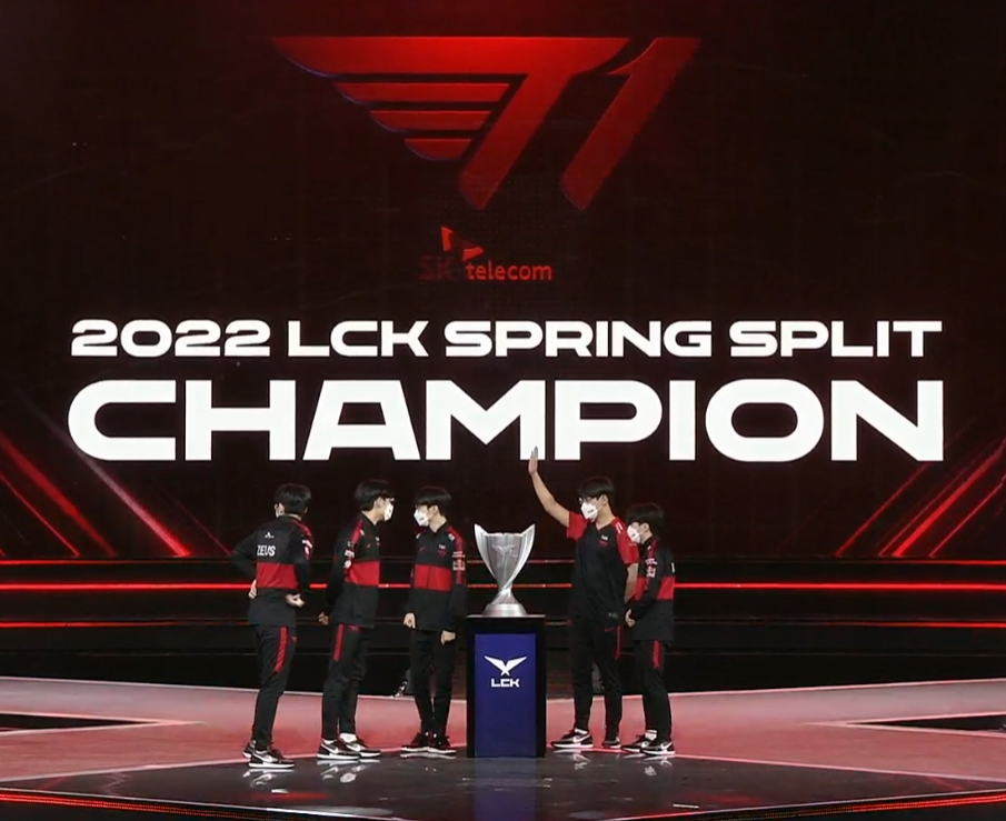 게임 - LCK 스프링 T1 전승우승 V10!